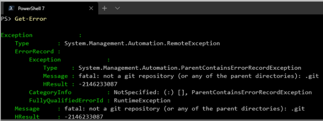 PowerShell 7 New Features List