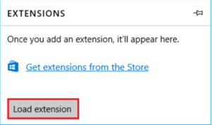 How to install Edge browser extension from outside Microsoft Store