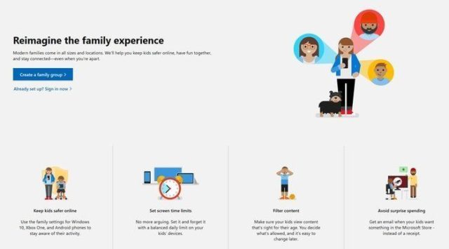 How to turn off Microsoft family features pop up in Windows 11/10