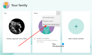 How to turn off Microsoft family features pop up in Windows 11/10