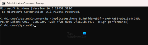 How to Backup or Restore default Power Plans in Windows 11/10