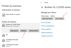 How to set the Default Printer in Windows 11/10