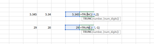 How To Use The Trunc Function In Excel With Examples