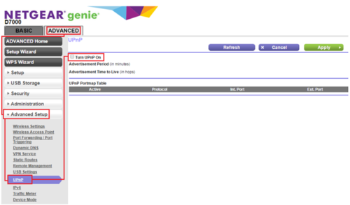 Fix UPnP not successful error on Xbox One