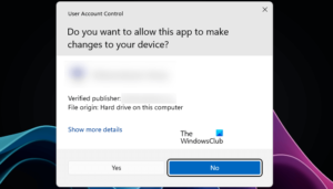 UAC blocks executable apps with revoked certificates in Windows 11