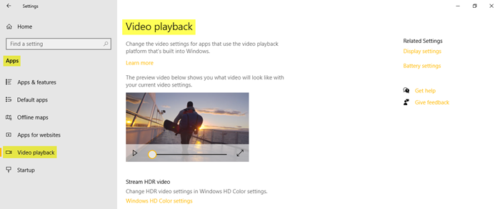 Apps & features in Windows 10 - Functions