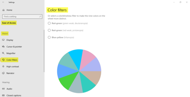 How to use Ease Of Access settings in Windows 10