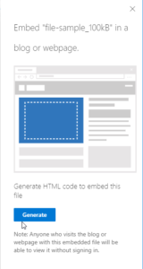 How to embed a Word document on a website