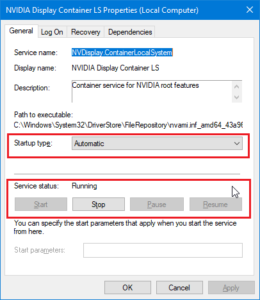 NVIDIA Display settings are not available; Not using NVIDIA GPU