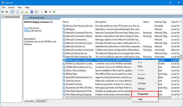 NVIDIA Display settings are not available; Not using NVIDIA GPU
