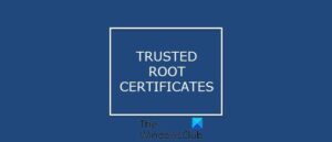 What are Root Certificates for Windows 11/10