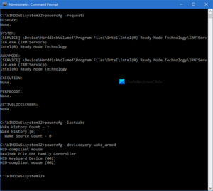 Change Sleep Timeout using PowerCFG command line in Windows 11