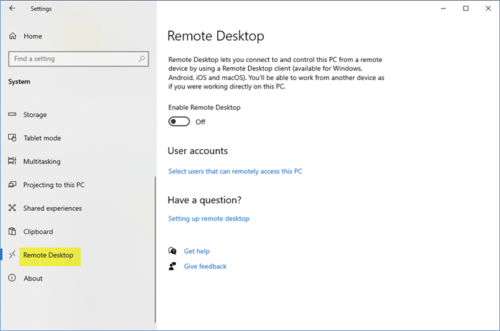 Windows 10 System Settings: Configure Storage, Multi-Tasking, etc.