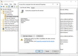 Processing of Group Policy failed because of lack of network connectivity