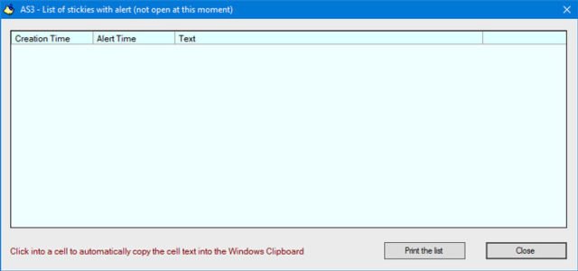 Alarm Stickies: Create and set alarm reminders on Windows PC