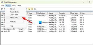 How to create a Virtual Hard Disk on Windows 11