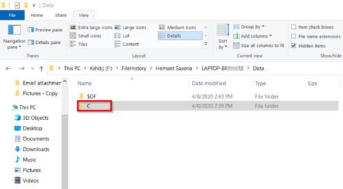 How to delete File History backups manually in Windows 11/10