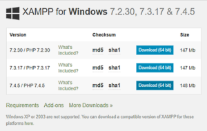 How to install and configure XAMPP on Windows 10