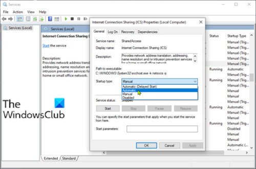 Internet Connection Sharing not working on Windows 10 2025