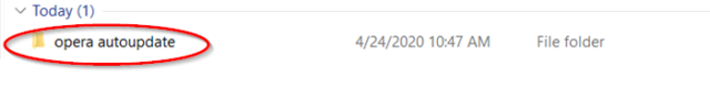 Opera Autoupdate keeps showing in Downloads folder