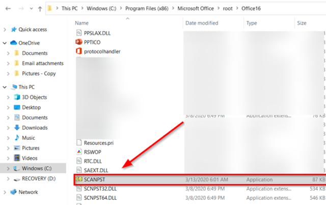 Fix Unknown Error 0x80040600 in Outlook