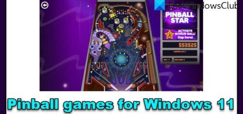 Best Pinball game apps for Windows 11/10 PC