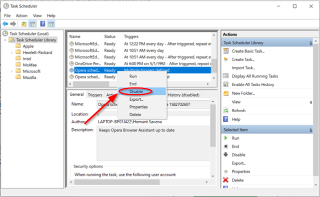 Opera Autoupdate keeps showing in Downloads folder