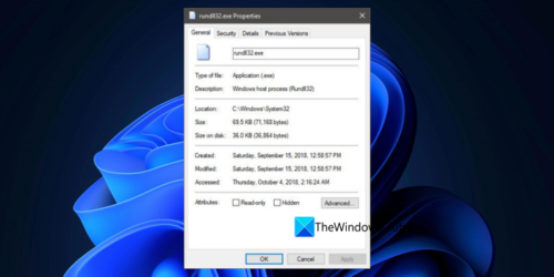 What is rundll32.exe process? Is it a virus?