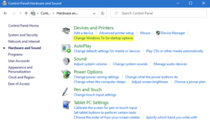 How to change Windows To Go Startup Options (Enable or Disable)