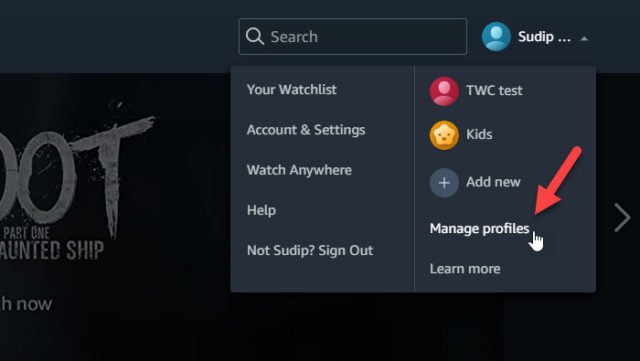 How to create profiles on Amazon Prime Video