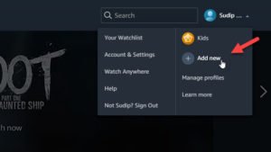 How to create profiles on Amazon Prime Video