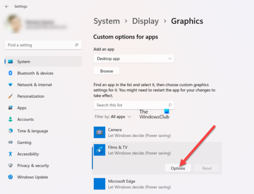 How to change default Graphics card in Windows 11