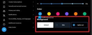 How to enable Dark theme for Twitter App in Windows 11/10