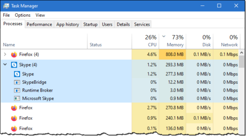 Skype can't send or receive Images or Files