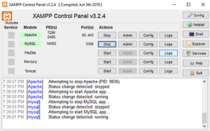How to install and configure XAMPP on Windows 10
