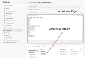 How to enable Spell Check in Microsoft Edge