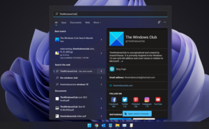 How to Disable Bing Search results in Start Menu of Windows 11