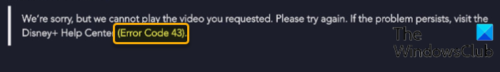 How to fix Disney+ Error Codes 43, 73, 83 on your streaming device