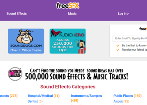 Best websites to find free Royalty-free Sound effects