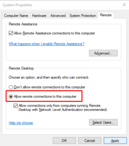 Fix Remote Desktop Error Code 0x204 on Windows 11/10
