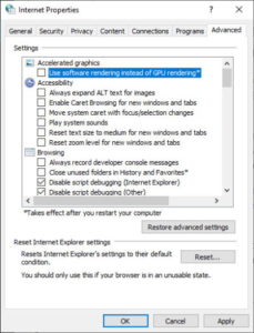 YouTube videos not playing on Microsoft Edge