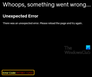 Fix Netflix error codes NW-3-6 and M7361-1253
