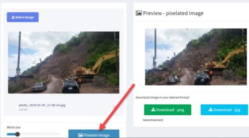 How to Pixelate or Blur a face in a Picture online free