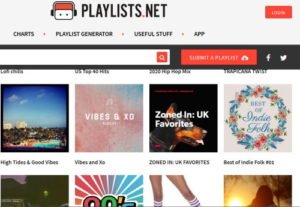 Fnd and share Music Playlists on the web with family and friends