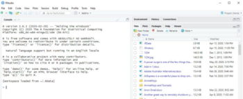 What is the R programming language; Why use RStudio