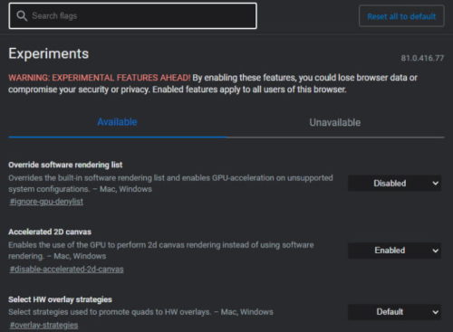 YouTube videos not playing on Microsoft Edge