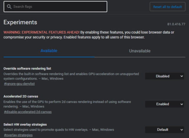 YouTube videos not playing on Microsoft Edge