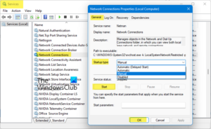 The dependency Service or Group failed to start in Windows 11/10