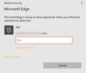 Enable and Manage Passwords & Form-fill in Edge browser