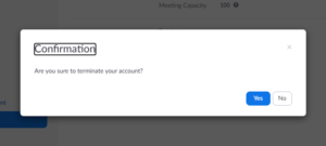 How to delete your Zoom account permanently